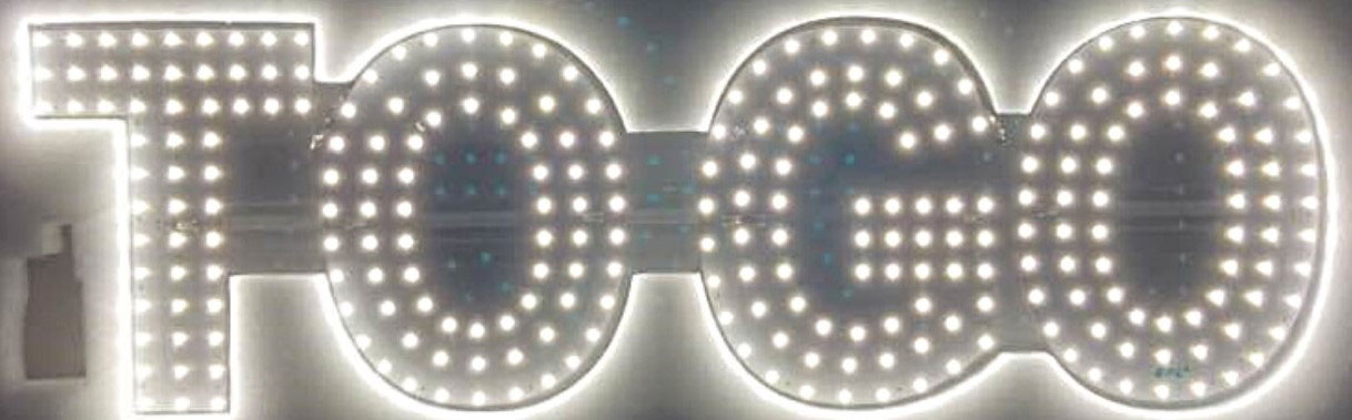 Shop Premium LED TO GO Sign | 9x30 Inch | Super Tech Leds